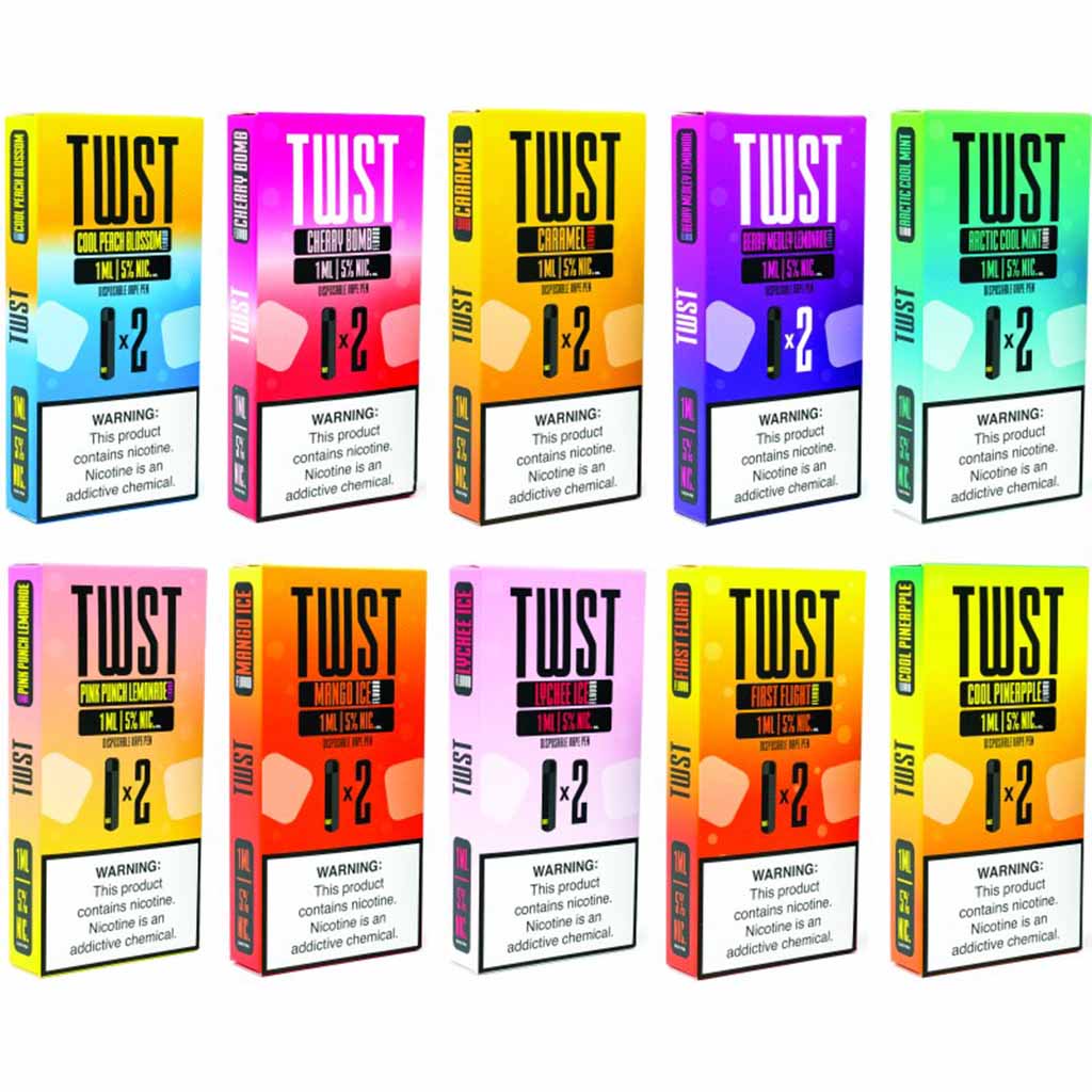 TWST Disposable Vape (2 Pack) *New Flavors!, New Packaging* — Vapor King